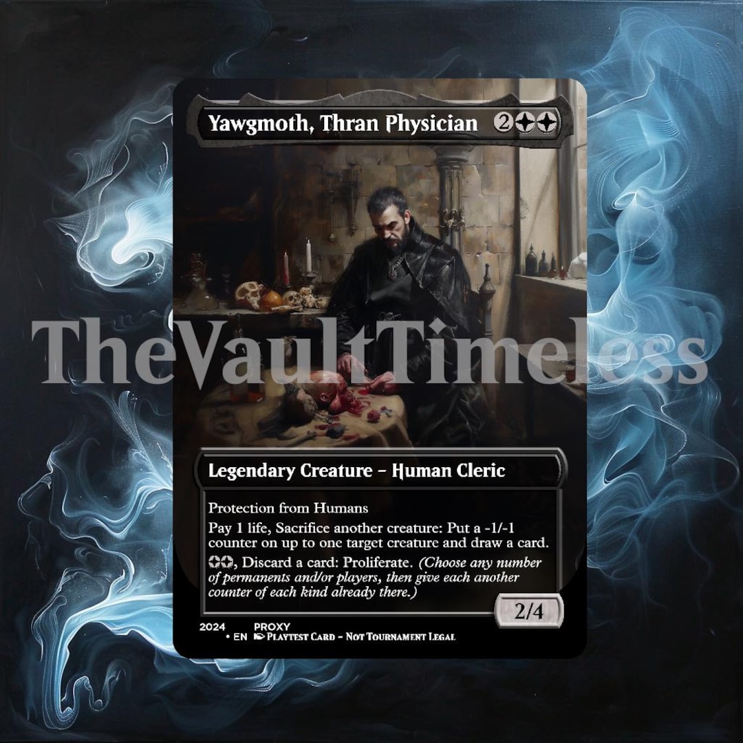 Yawgmoth, Thran Physician Proxy - Custom Proxy for Commander - Proxies - Etsy