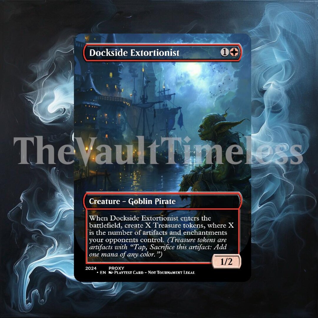 Dockside Extortionist V2 Proxy Custom Proxy for Commander Proxies - Etsy