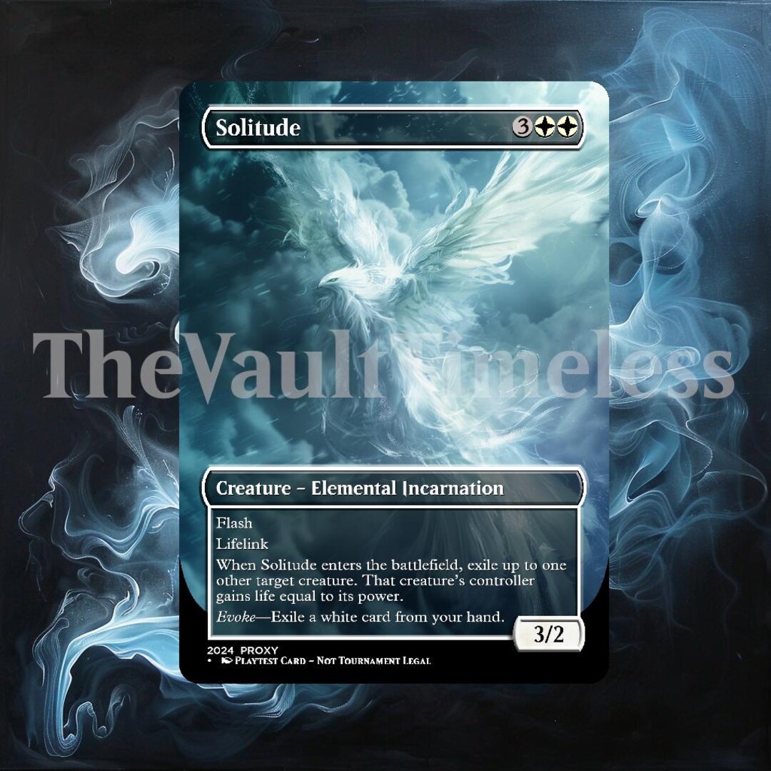 Solitude Proxy - Custom Proxy for Commander - Proxies - Etsy