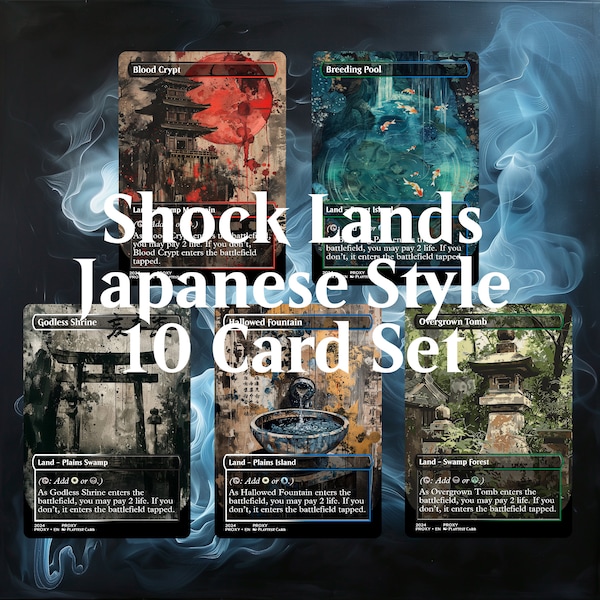 Mtg Land Proxy Japan - Etsy