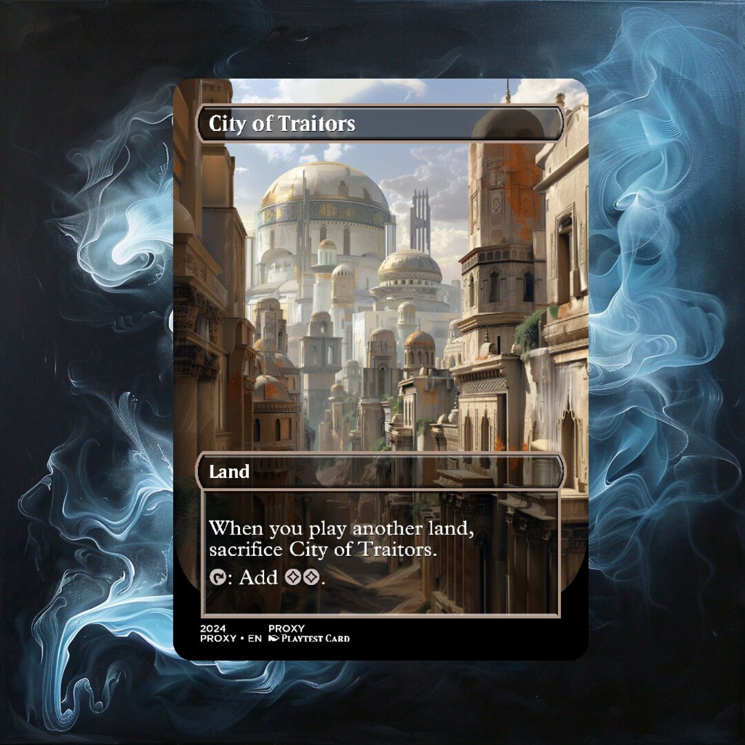 City of Traitors Proxy Custom Proxy for Commander Proxies - Etsy