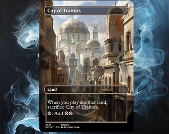 Simulacrum Synthesizer Proxy Custom Proxy for Commander MTG Magic the Gathering Proxies MTG ...