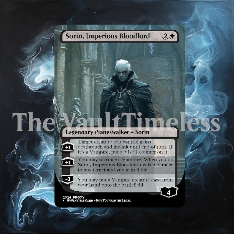Sorin, Imperious Bloodlord Proxy - Custom Proxy for Commander - Proxies ...