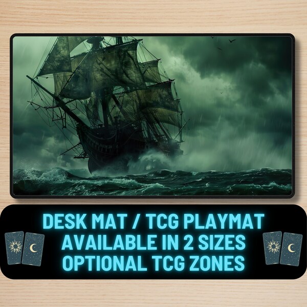 Pirate Ship Tcg Mat - Etsy