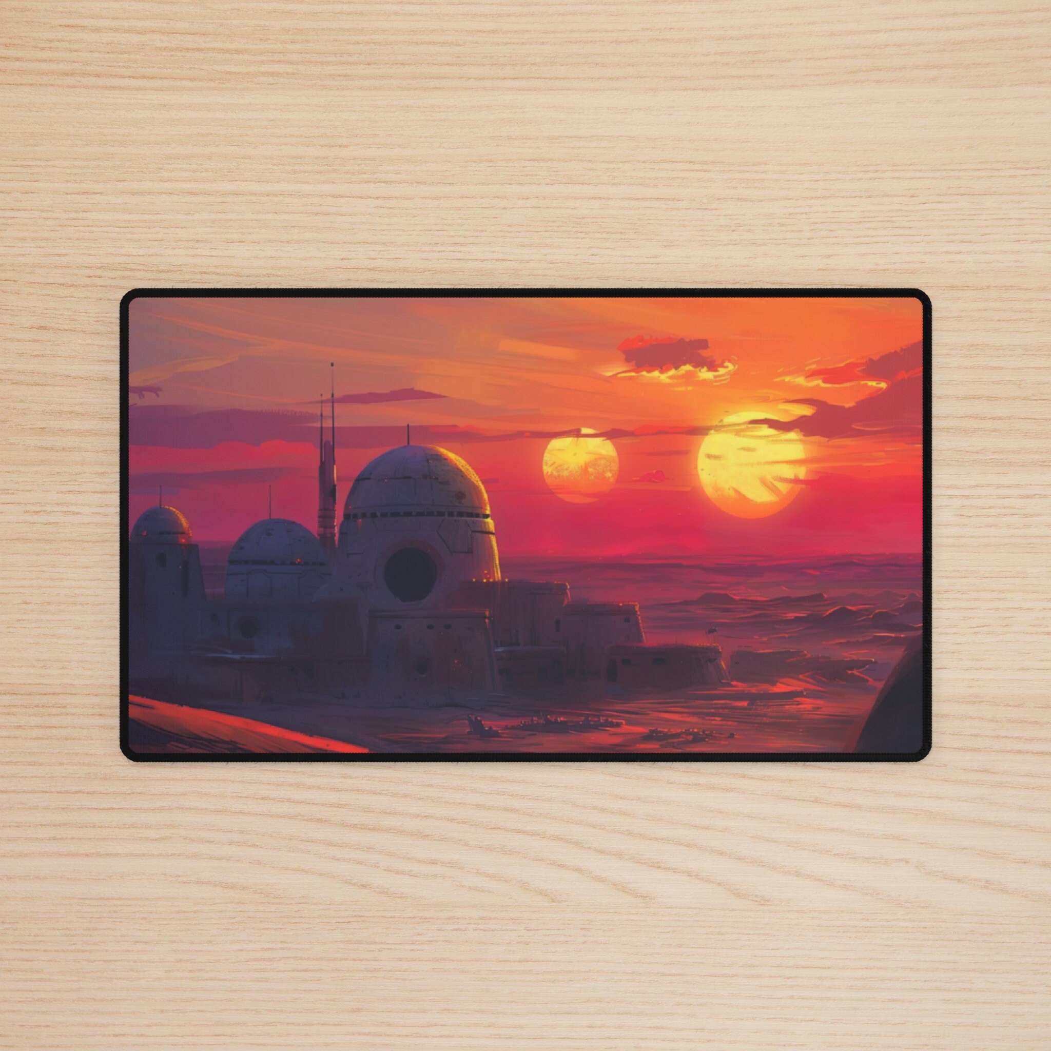 Star Wars Unlimited Playmat Tatooine Inspired Desk Mat, Desert Planet ...