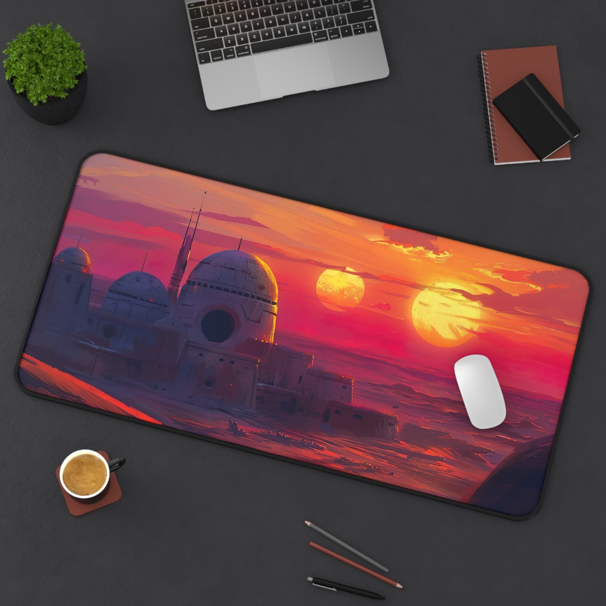 Star Wars Unlimited Playmat Tatooine Inspired Desk Mat, Desert Planet ...