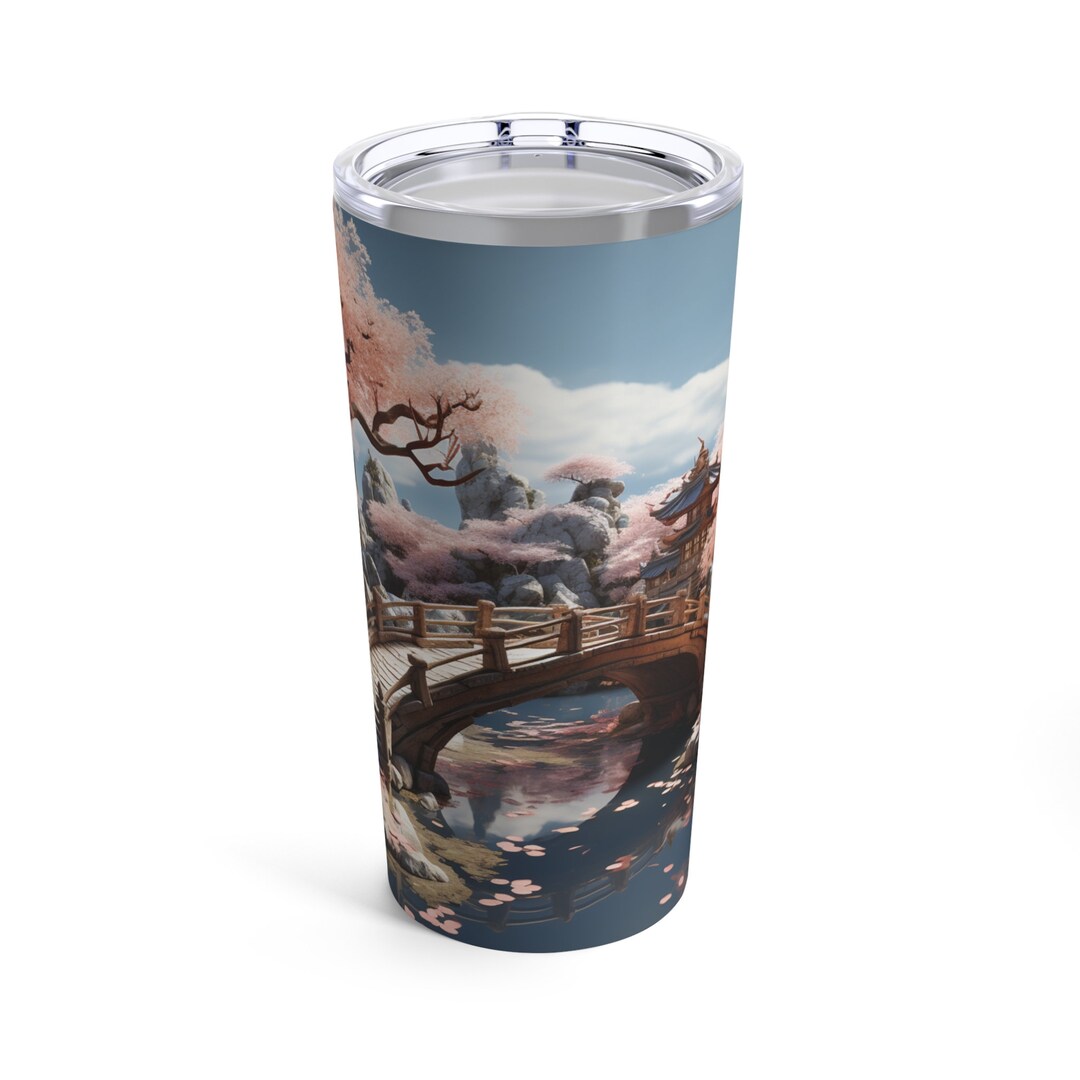 Zen Garden Tumbler 20oz, Zen Garden Travel Mug - Etsy