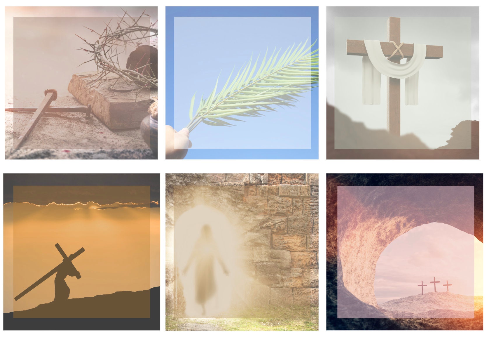 Printable Easter Bible Verse Cards Instant Download 18 Printable Memory ...