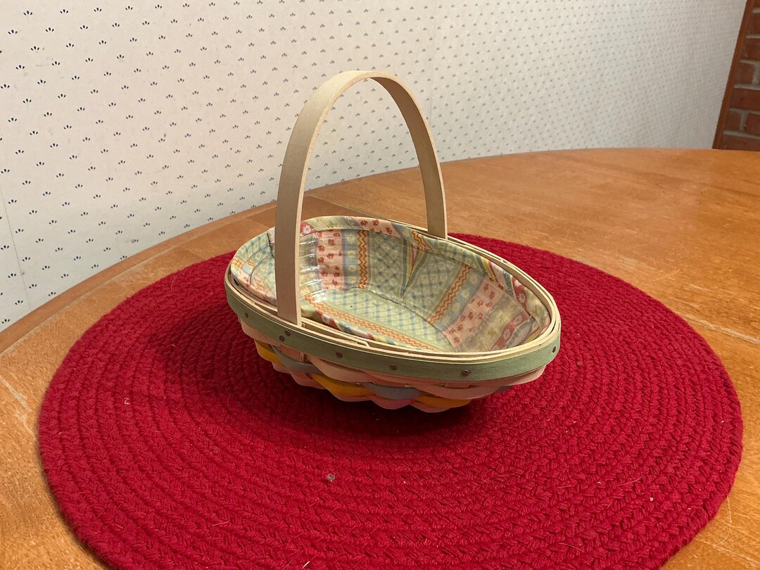 Longaberger “easter Egg Basket” - Etsy