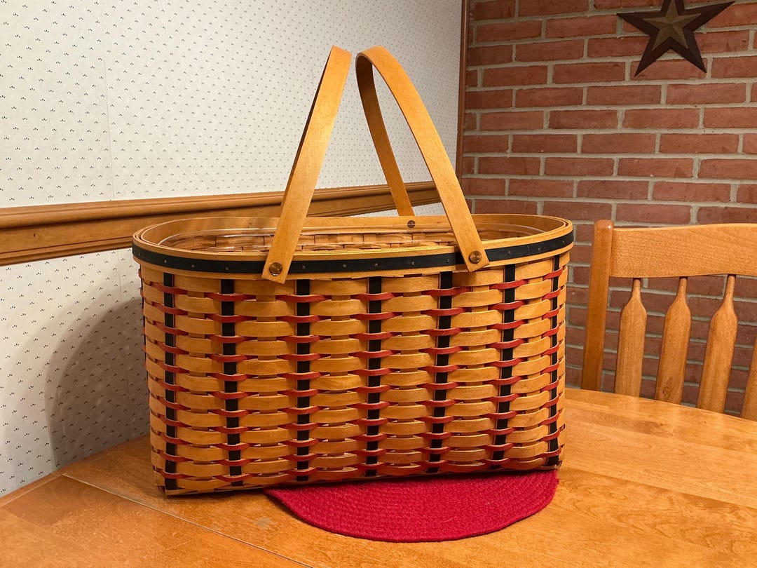 Longaberger”all American Collection Hostess Block Party Basket - Etsy