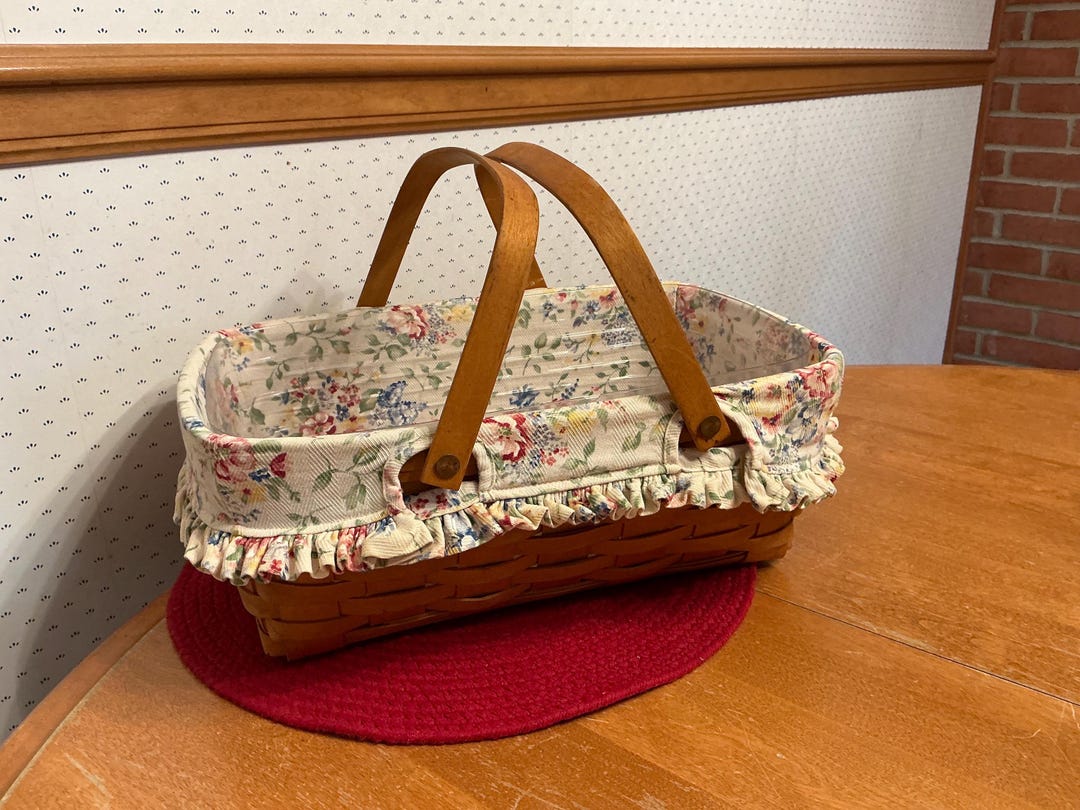 Longaberger “small Market Basket” - Etsy