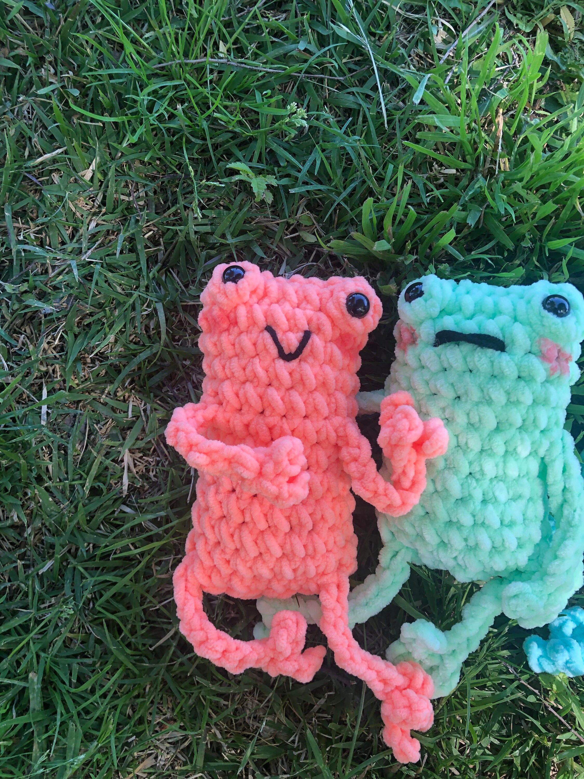 Custom Crochet Leggy Froggy: Cute Mini Frog With Legs - Etsy