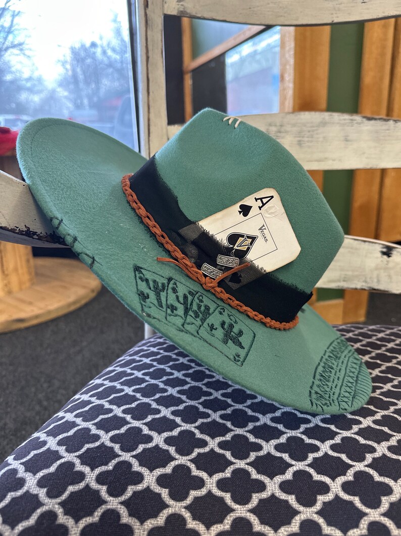Custom Burned Hat the Doc Holliday - Etsy