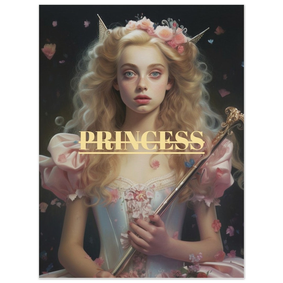 Princess Museum-quality Matte Paper Poster - Etsy
