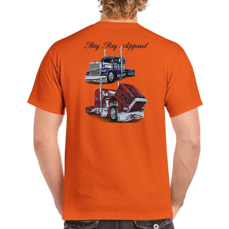 Big Rig Apparel Peterbilt Heavyweight Unisex Crewneck T-shirt - Etsy