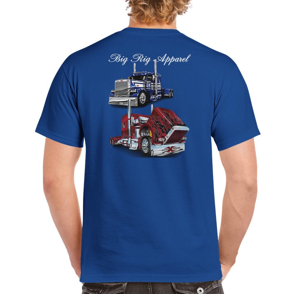 Big Rig Apparel Peterbilt Heavyweight Unisex Crewneck T-shirt - Etsy