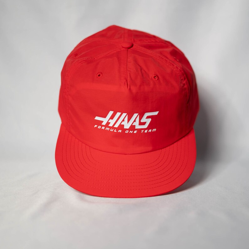 Haas Logo Snapback Nylon Cap Haas F1 Team Mens and Womens Cap Kevin ...