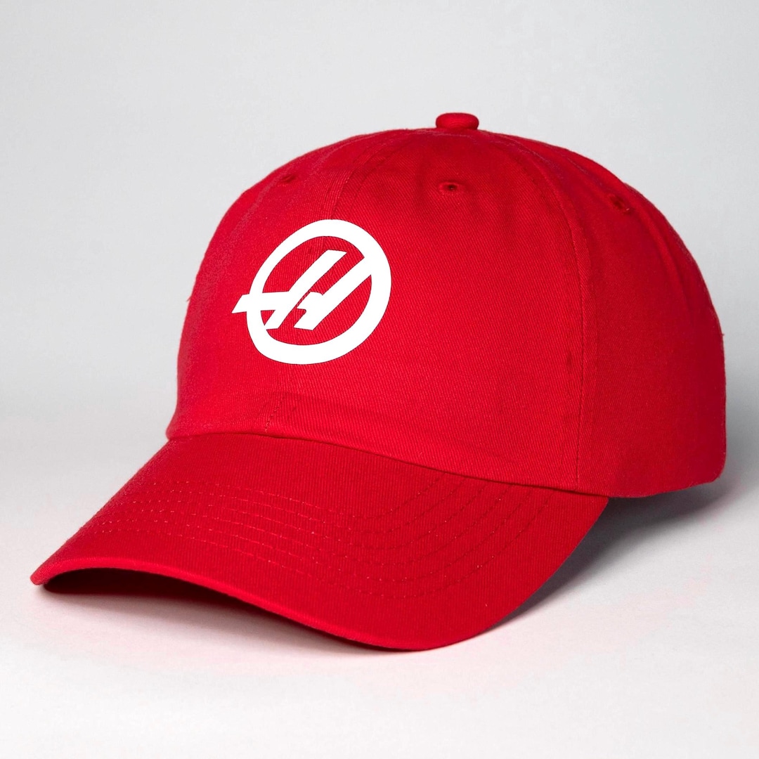 Haas F1 H Logo Dad Hat - Haas Formula 1 Team Unisex Cap - Oliver ...