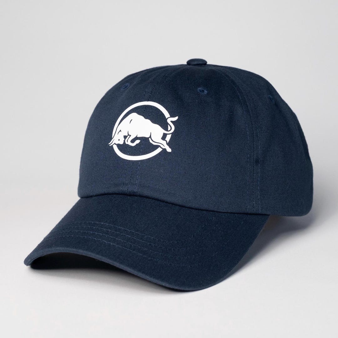 Red Bull Circle Bull F1 Dad Hat Navy - Red Bull Formula 1 Team - Etsy