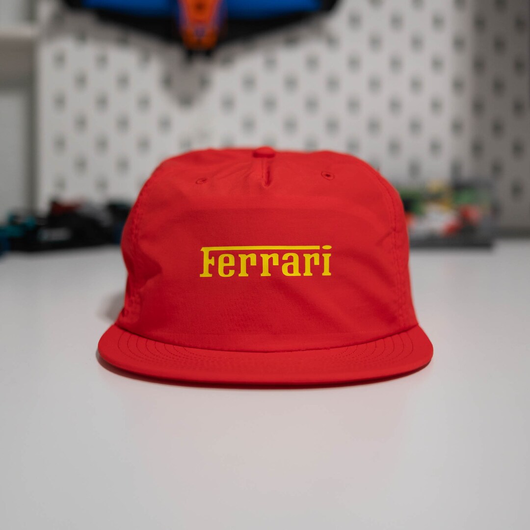 Ferrari Snapback Nylon Cap Ferrari F1 Team Mens and Womens Cap Charles ...