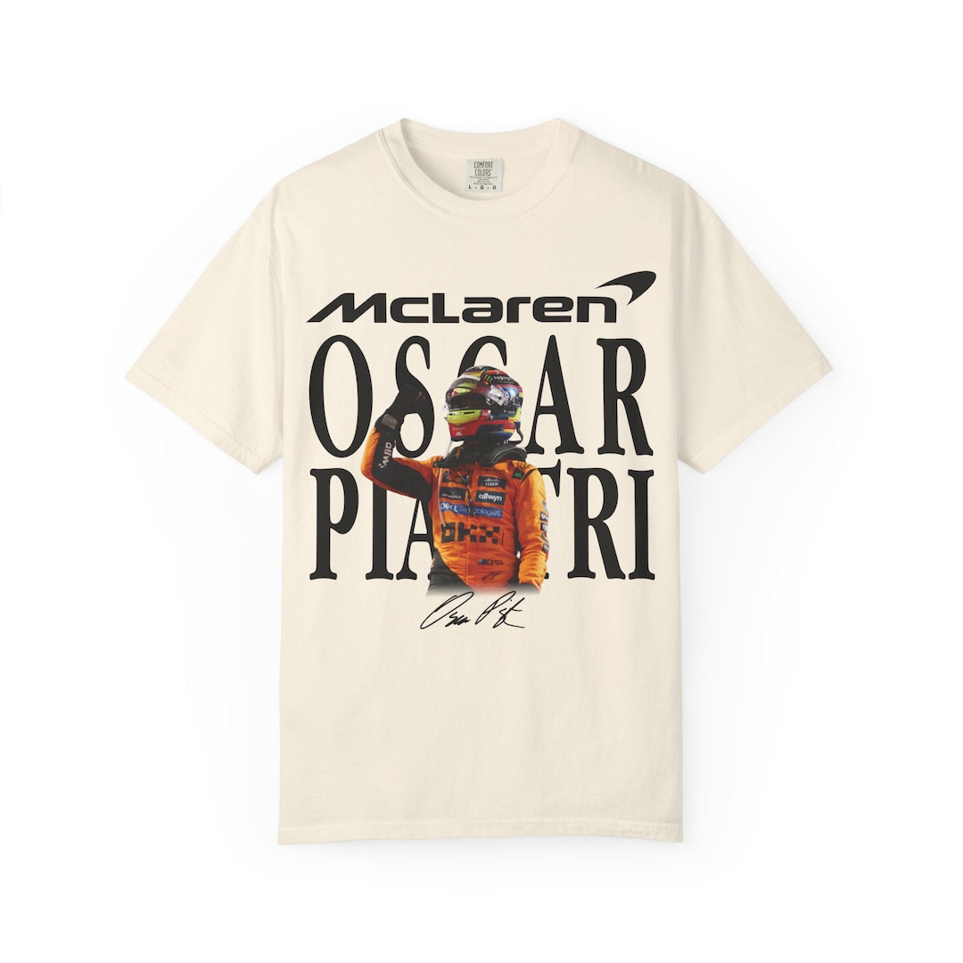 Oscar Piastri Shirt, Vintage Piastri Mclaren Formula 1 T-shirt, F1 ...