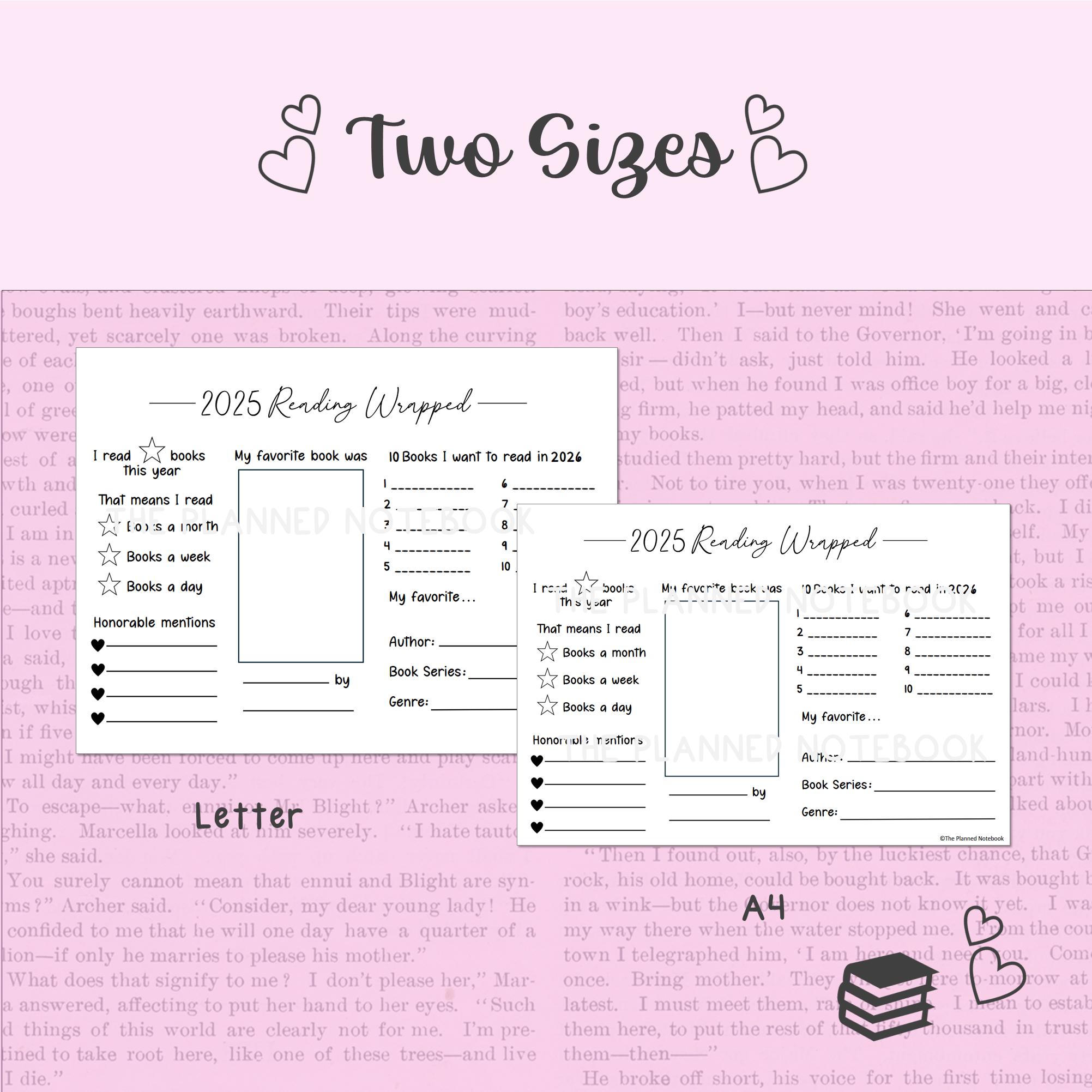 2025 Reading Tracker, Reading Tracker, 2025 Reading List, Reading List ...