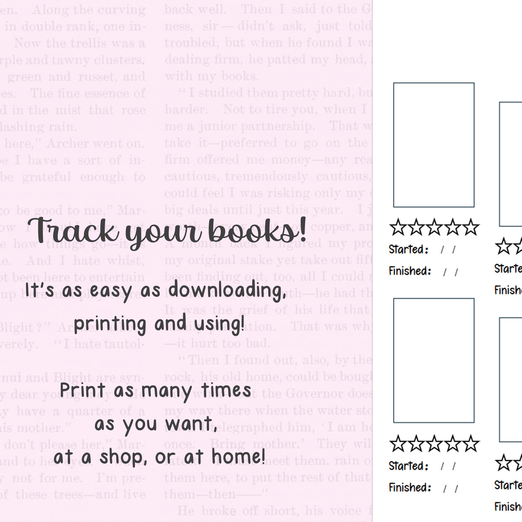 2025 Reading Tracker, Reading Tracker, 2025 Reading List, Reading List ...