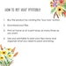 Printable Travel Packing List, Rainbow Travel Packing List, Packing ...