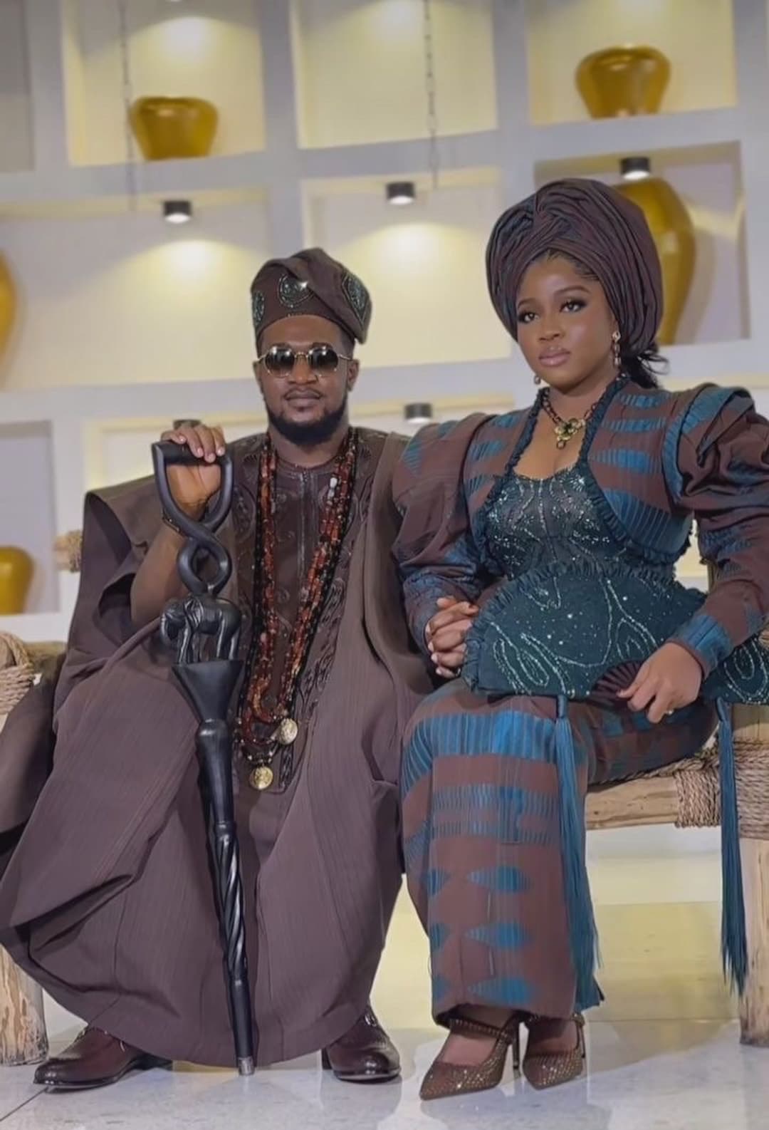 Agbada Ofi African Mens Clothings, Wedding Attire Suits Aso Oke Ebi ...