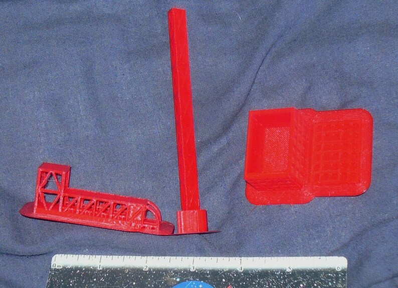 Custom 3D Printed 1/110 NASA Launch Complex 14 Umbilical Tower for the ...