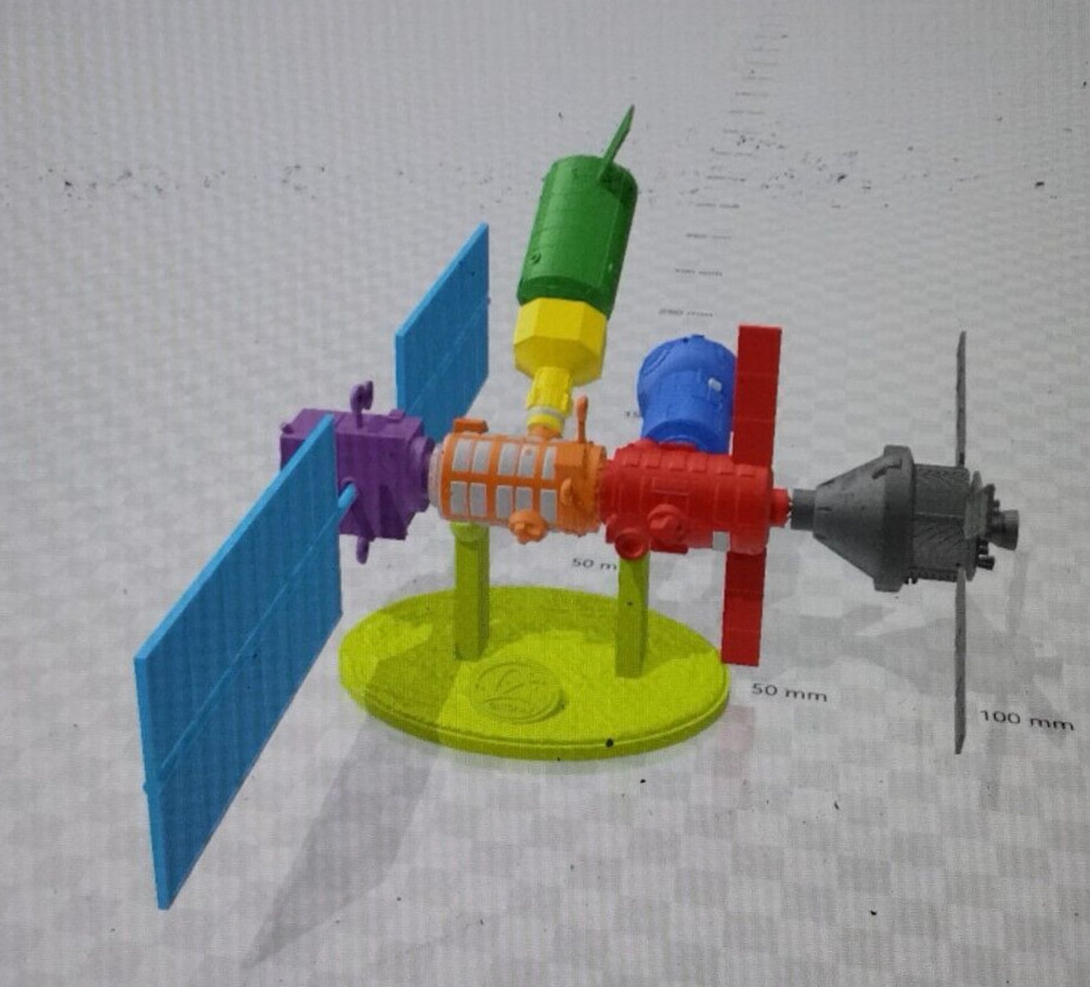 Custom UPDATED Designed 1/144 NASA Artemis Lunar Gateway Space Station ...
