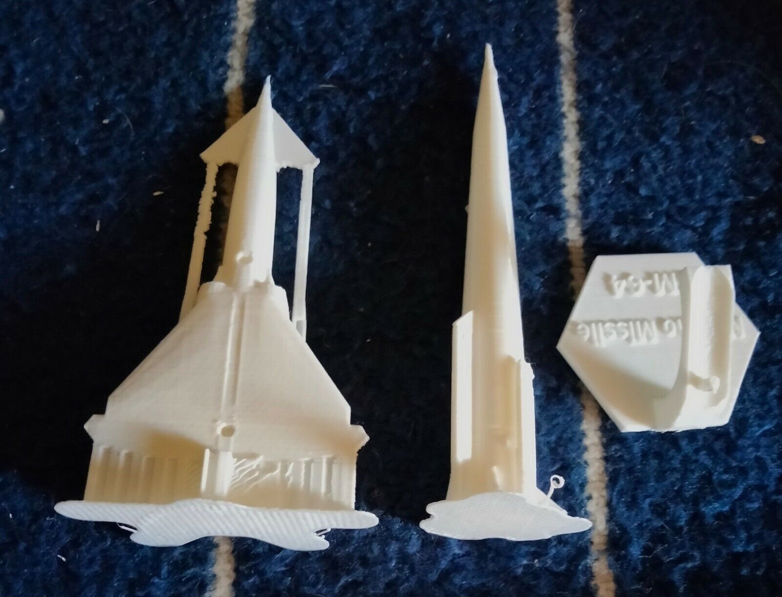 3D Custom Designed 1/144 USAF Navaho Missile SM-64, Launch Booster ...