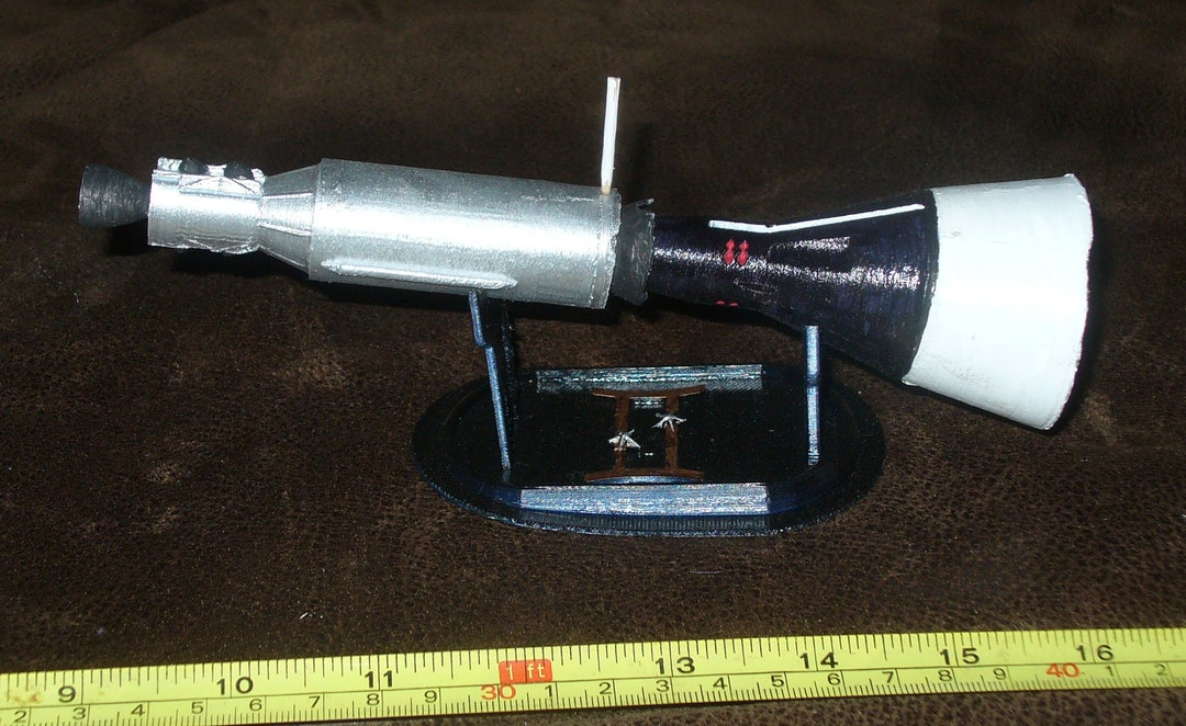 1/72 Custom 3D Printed NASA Gemini 8 Spacecraft & Agena Target Vehicle ...