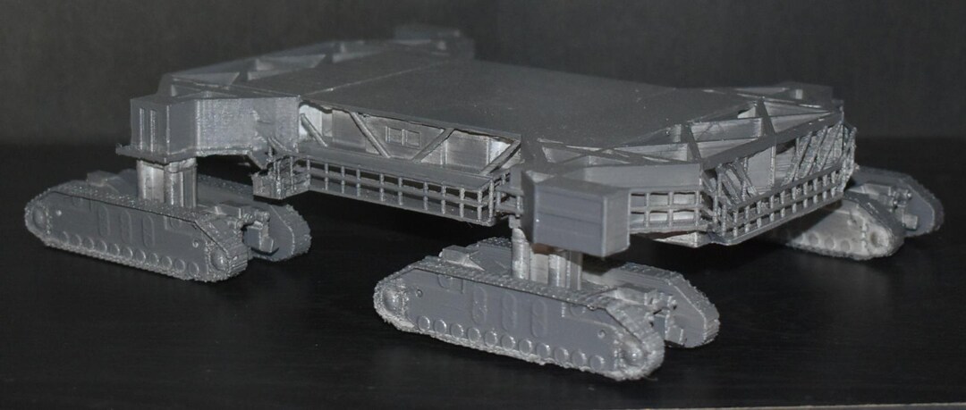 Custom 1/144 NASA Crawler Transporter 19 Piece Model Kit Apollo Saturn ...