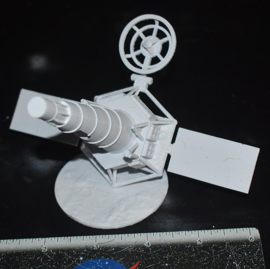 Custom Designed 1/32 NASA Ranger 7 Lunar Spacecraft 60th Anniversary 8 ...