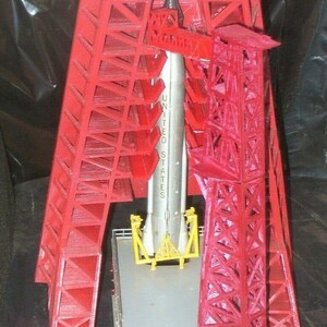 Custom 3D Printed 1/110 NASA Launch Complex 14 Umbilical Tower for the ...