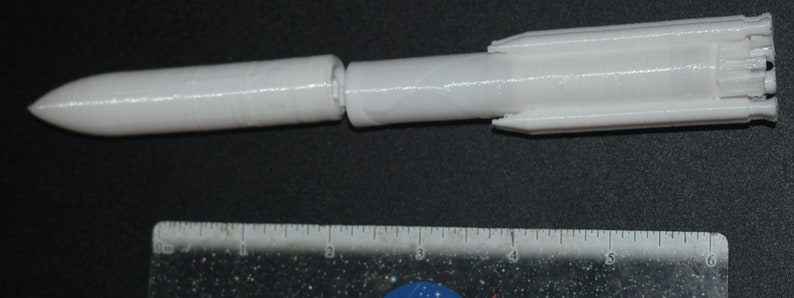 3D Printed 1/250 NASA ULA Vulcan Centaur Model It With SLC 41 Mobile ...