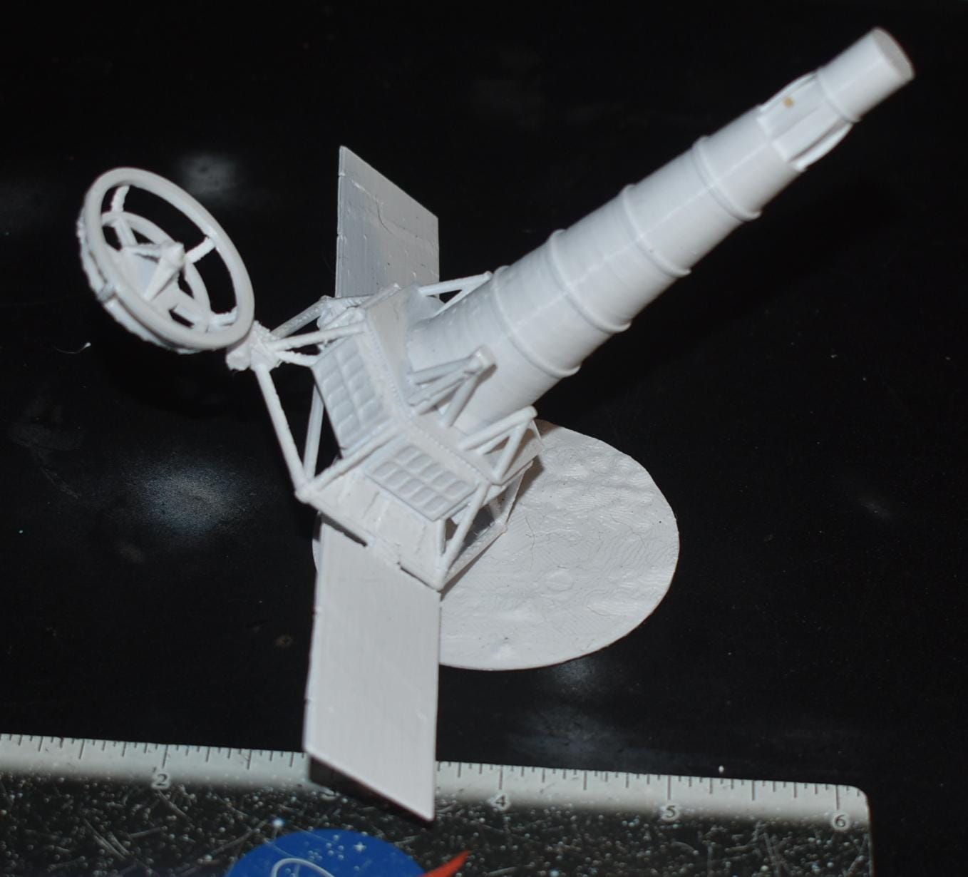 Custom Designed 1/32 NASA Ranger 7 Lunar Spacecraft 60th Anniversary 8 ...