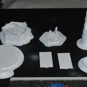 Custom Designed 1/32 NASA Ranger 7 Lunar Spacecraft 60th Anniversary 8 ...