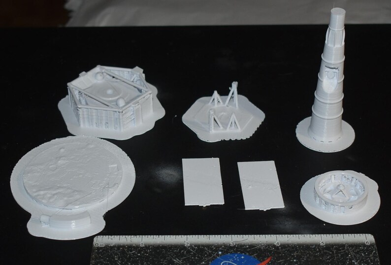 Custom Designed 1/32 NASA Ranger 7 Lunar Spacecraft 60th Anniversary 8 ...