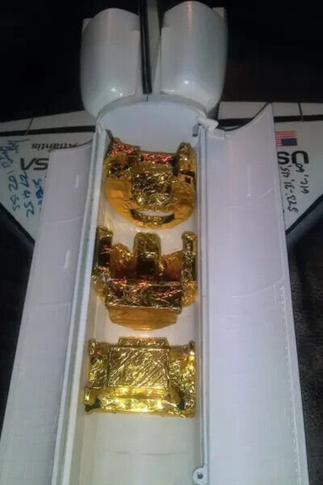 Custom 1/72 Space Shuttle Atlantis Cargo Bay Detail Kit STS-125 Hubble ...