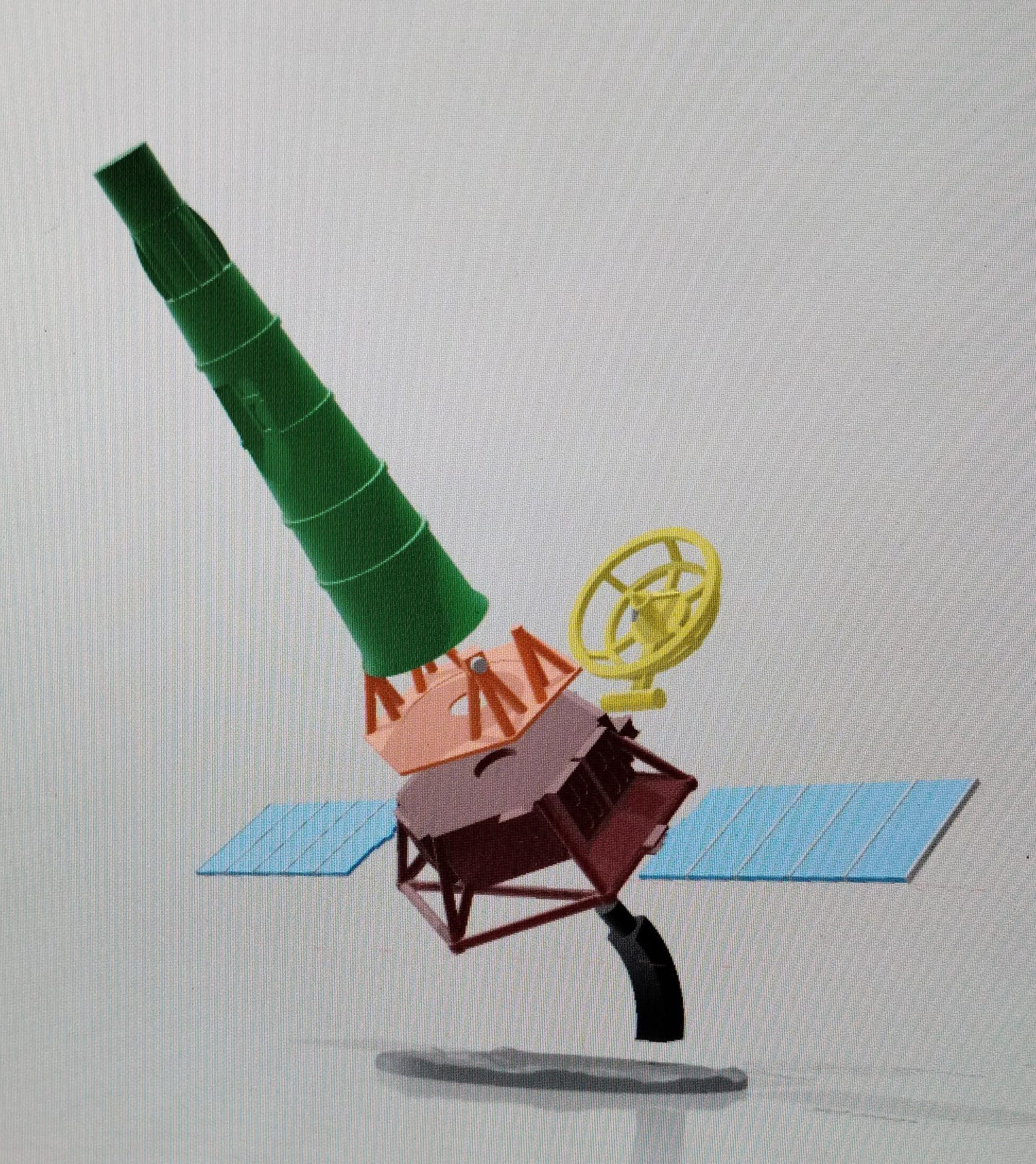 Custom Designed 1/32 NASA Ranger 7 Lunar Spacecraft 60th Anniversary 8 ...