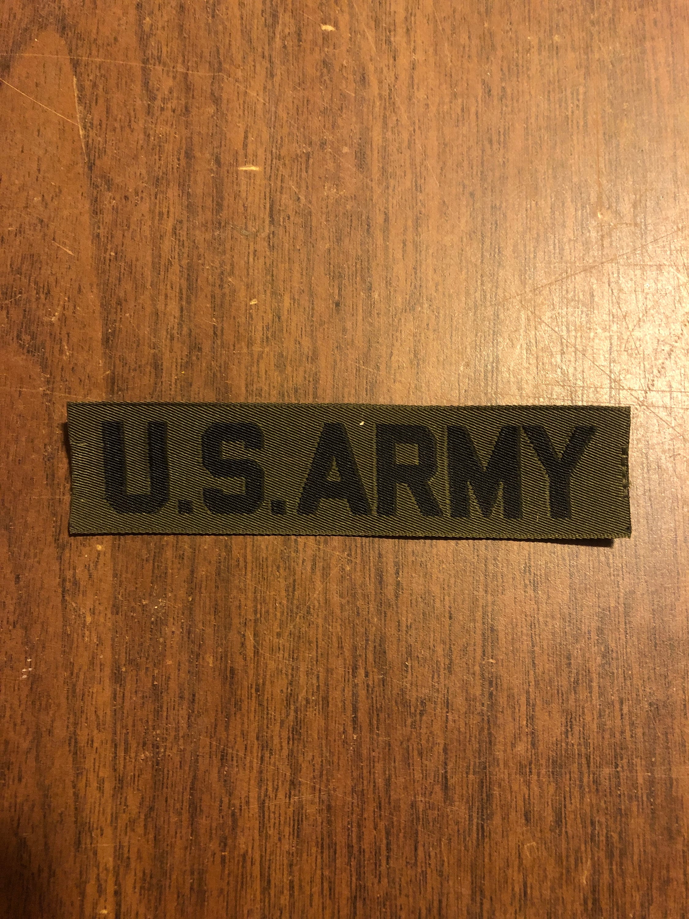 US Army Name Tag Patch - Etsy