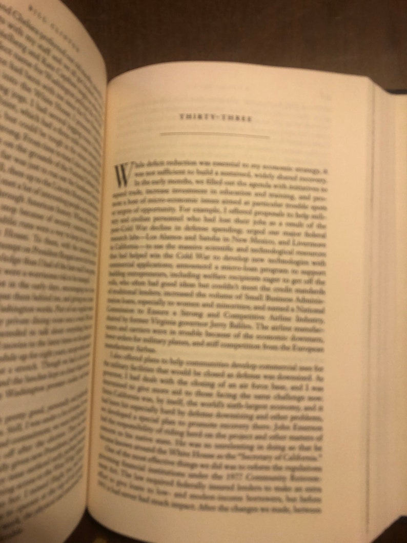 2004 Bill Clinton My Life Autobiography - No Dustcover Hard Back Book ...