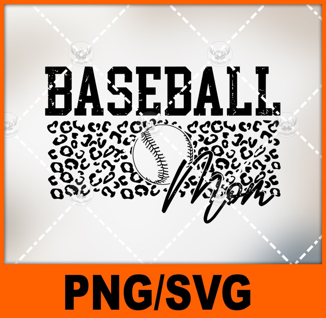 Baseball Mom-leopard-png/svg File for Sublimation and More - Etsy