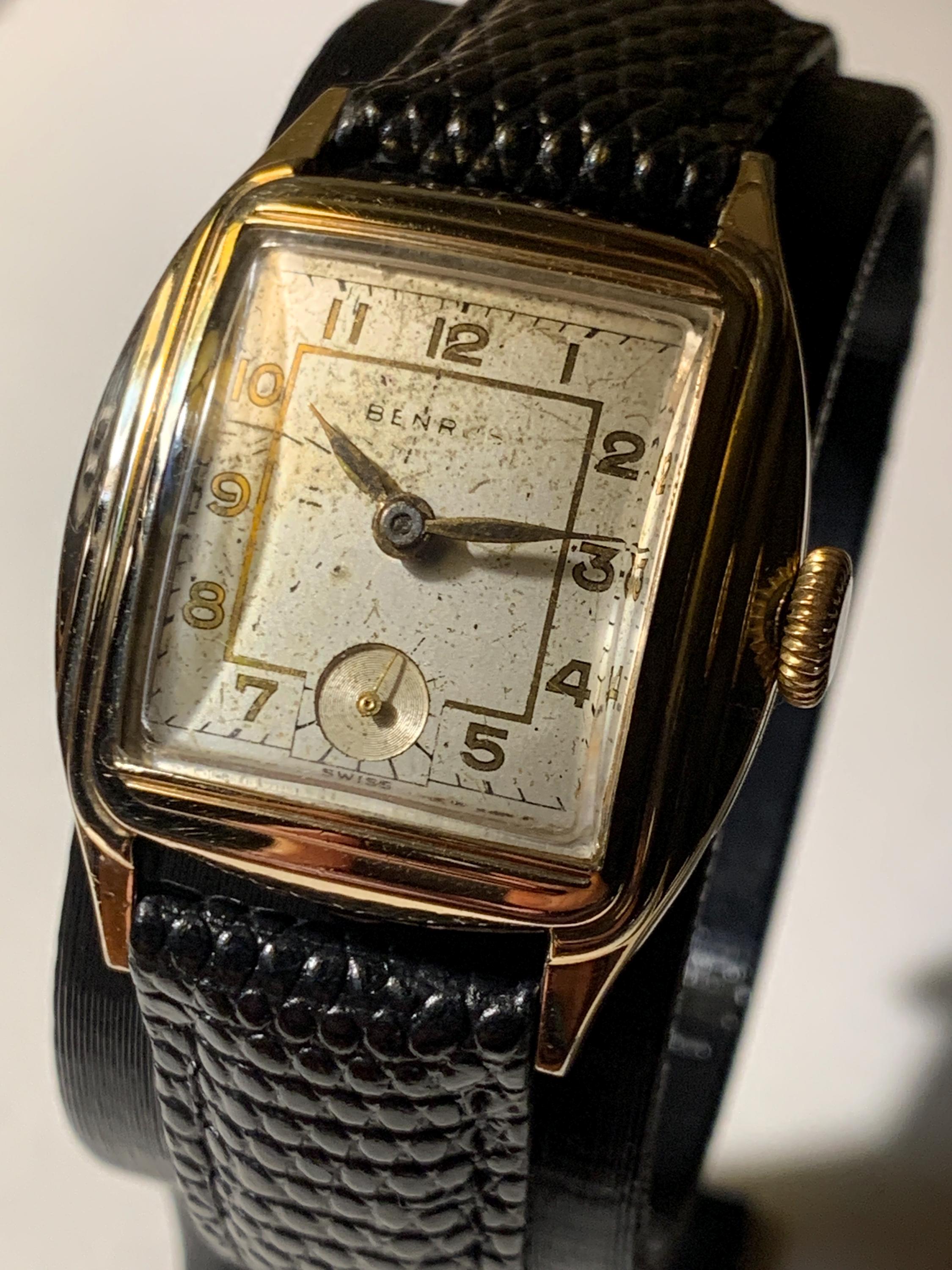 Classy Vintage Benrus Manual Wind Mens Watch, Serviced - Etsy