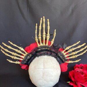Flower Crown - Dia De Los Muertos / Day of the Dead - Etsy