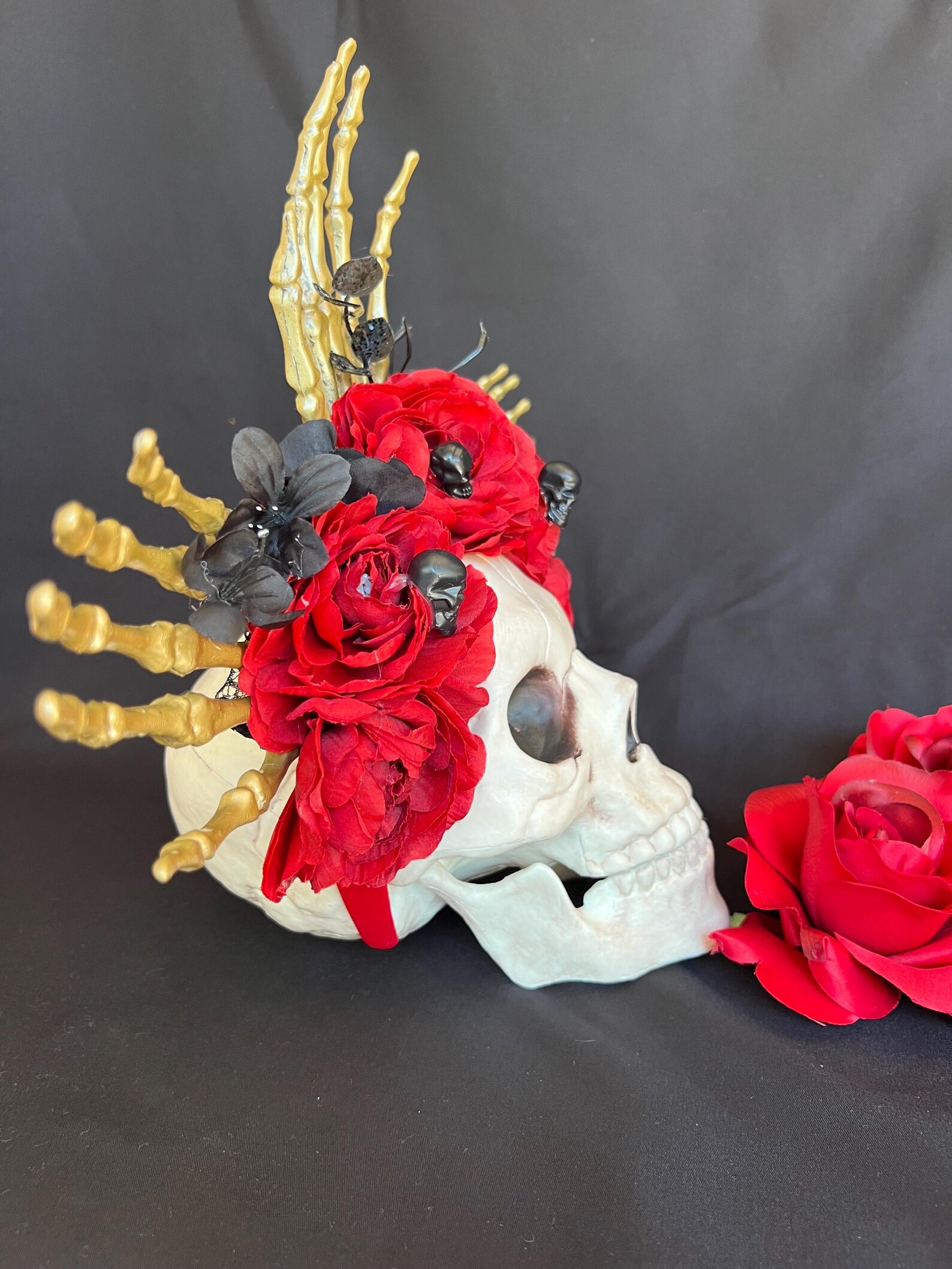 Flower Crown - Dia De Los Muertos / Day of the Dead - Etsy