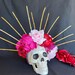 Flower Crown - Dia De Los Muertos / Day of the Dead - Etsy