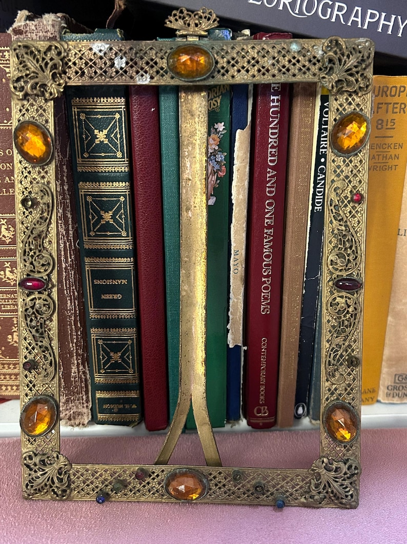 Vintage Pair of Ormolu Gem Frames - Etsy